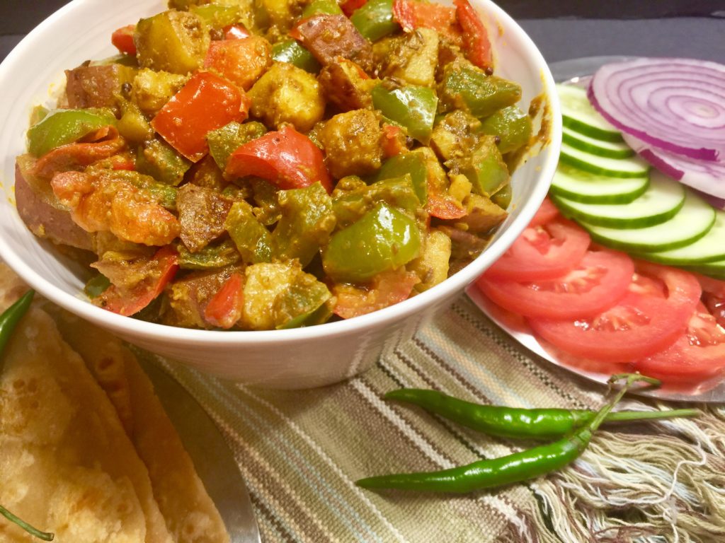 Shimla Mirch Aloo ki Sabzi – Food, Fitness, Beauty and More