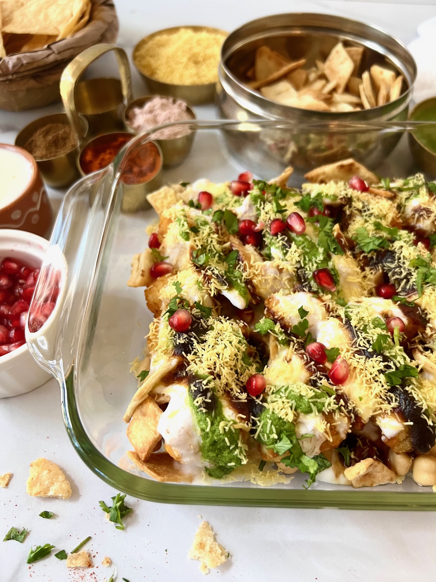 Tater Tots Papdi Chaat-Air Fryer Recipe – Food, Fitness, Beauty and More