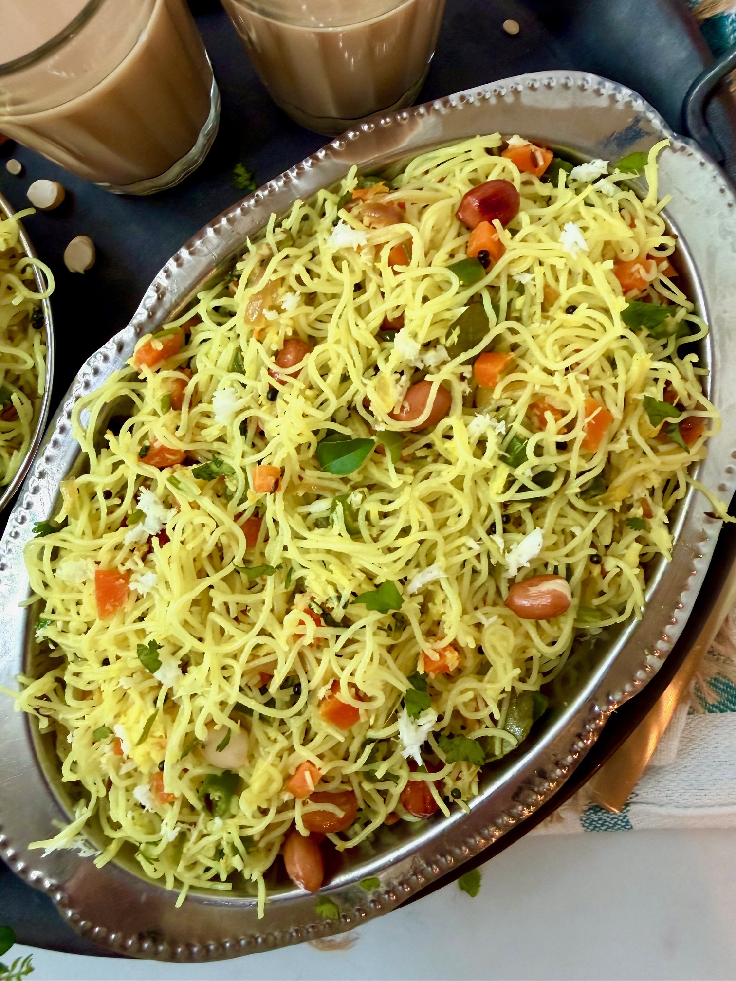 Rice Vermicelli Upma/Semiya Upma – Food, Fitness, Beauty and More